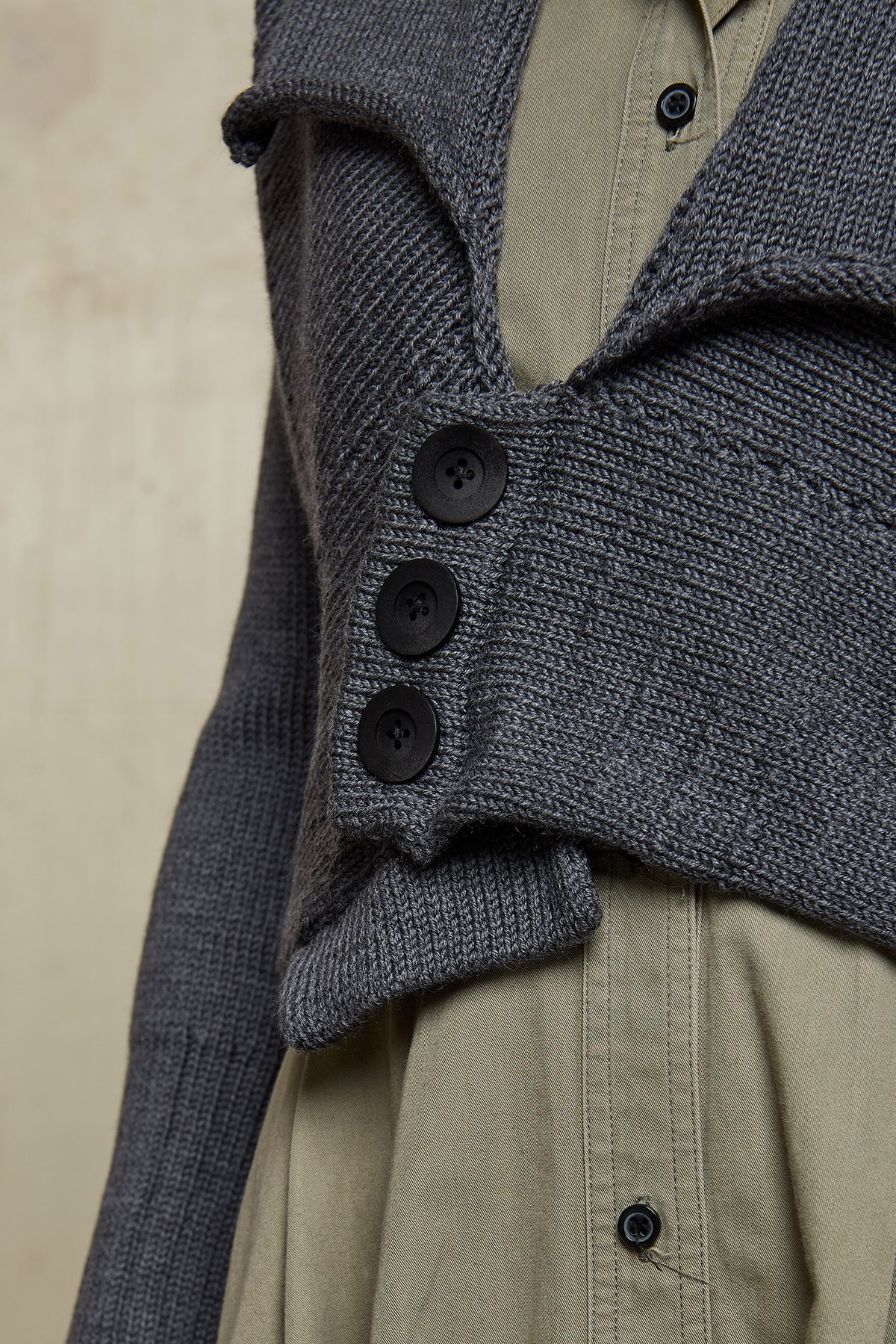 Chunky Knit Cardigan – Wendy Voon